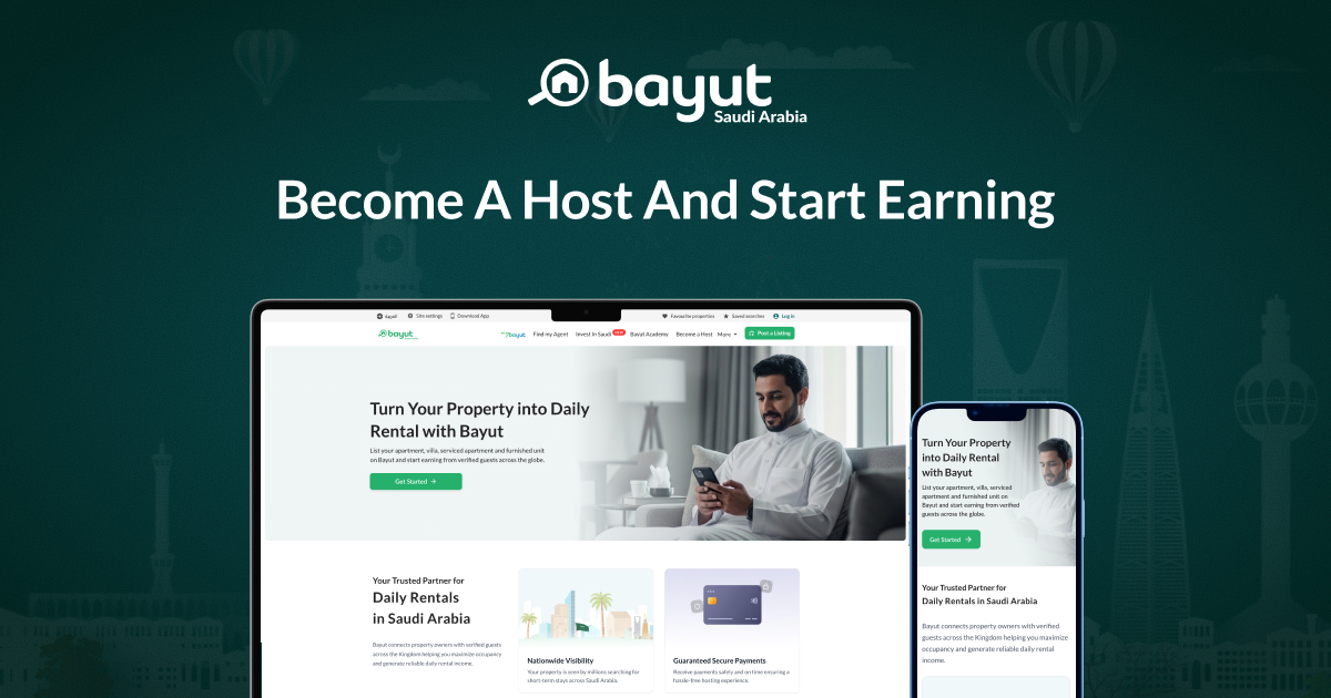 List Your Property for Daily Rent on Bayut | Become a Host